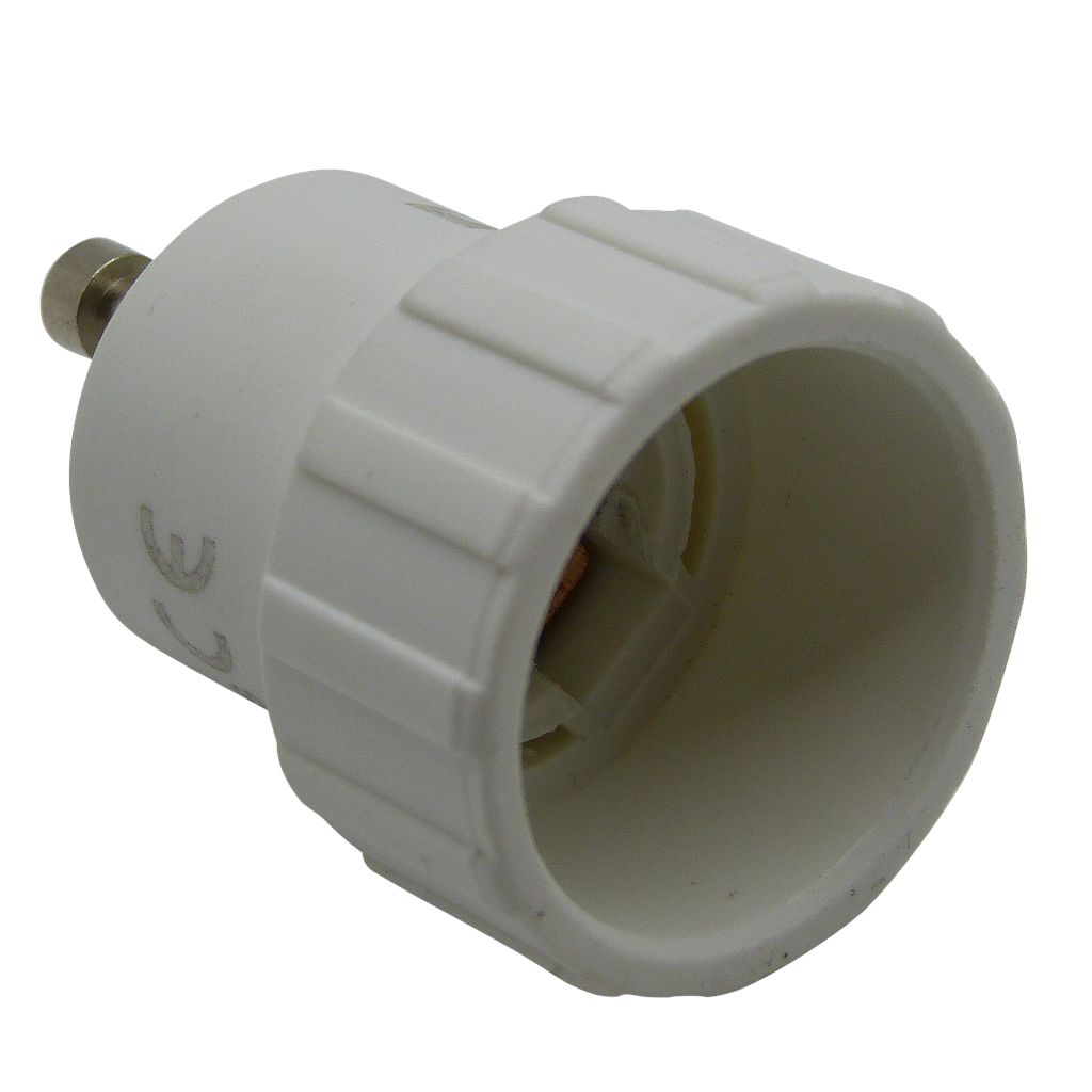 GU10 Male - SES Female Adaptor (GU10 - E14) | Lampfix