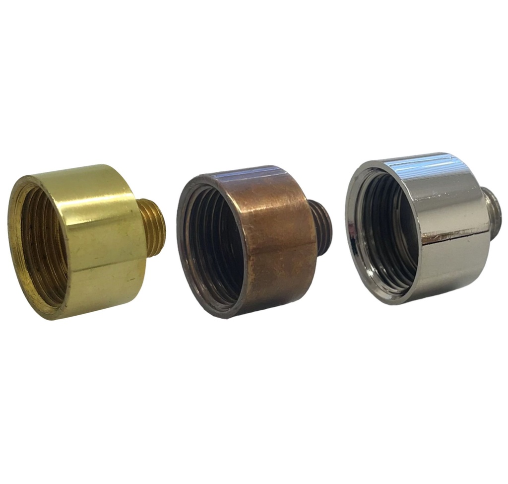 Increaser (Hollow) Male Thread 10mm, Female Thread 20mm | Lampfix