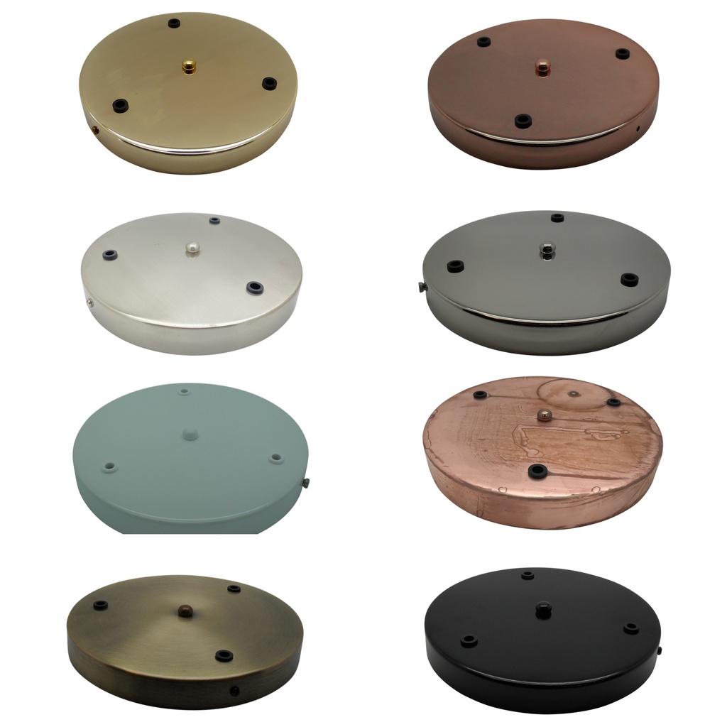 3-Outlet Ceiling Rose 200mm | Lampfix