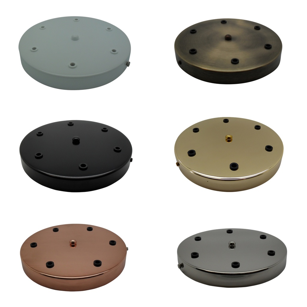 6-Outlet Ceiling Rose 200mm | Lampfix