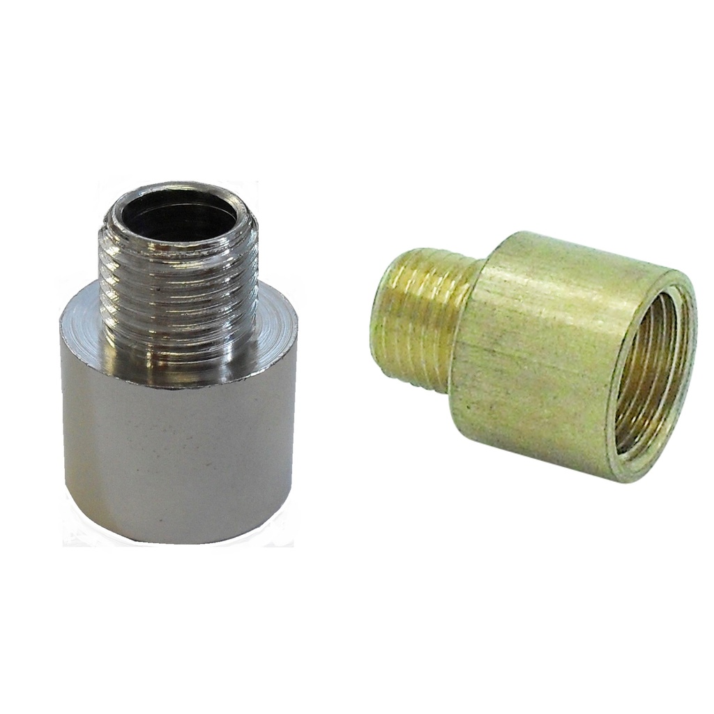 Increaser (Hollow) Male Thread 10mm, Female Thread ½" | Lampfix
