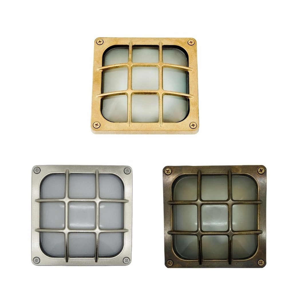 Square Bulkhead | Lampfix